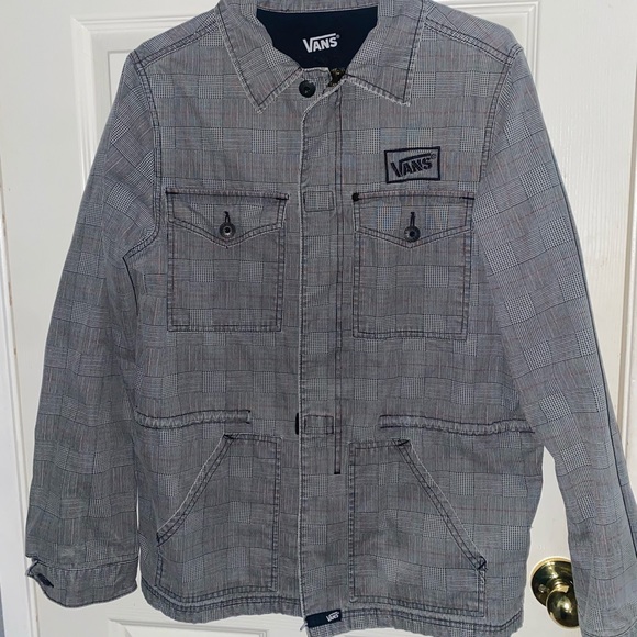 Vans | Jackets & Coats | Vans Grey Jacket | Poshmark